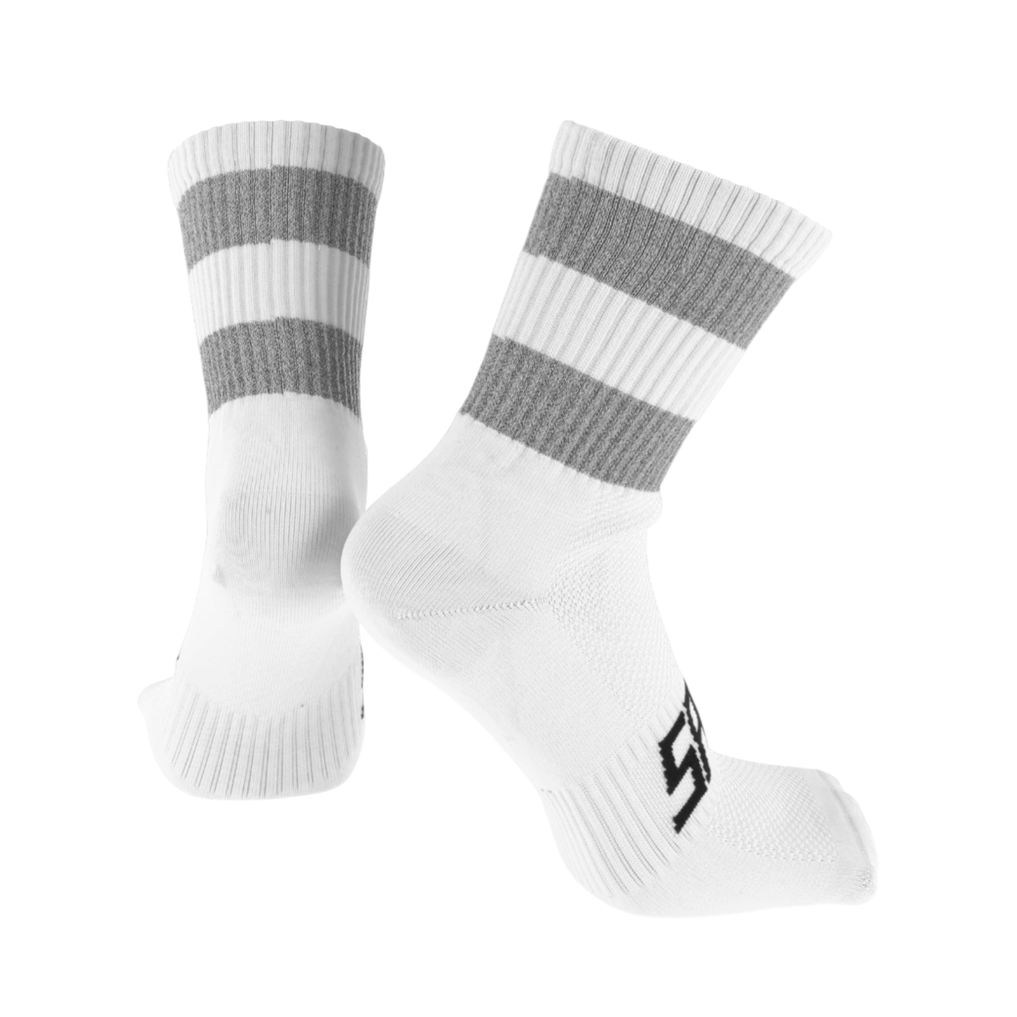 Cycling Socks Anti-friction l Outdoor Bike Socks White,Grey Unsex 1 ...