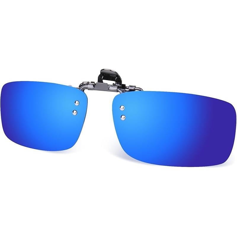 Cycling Sport Polarized Clip-on Flip up Metal Clip Sunglasses Lenses ...