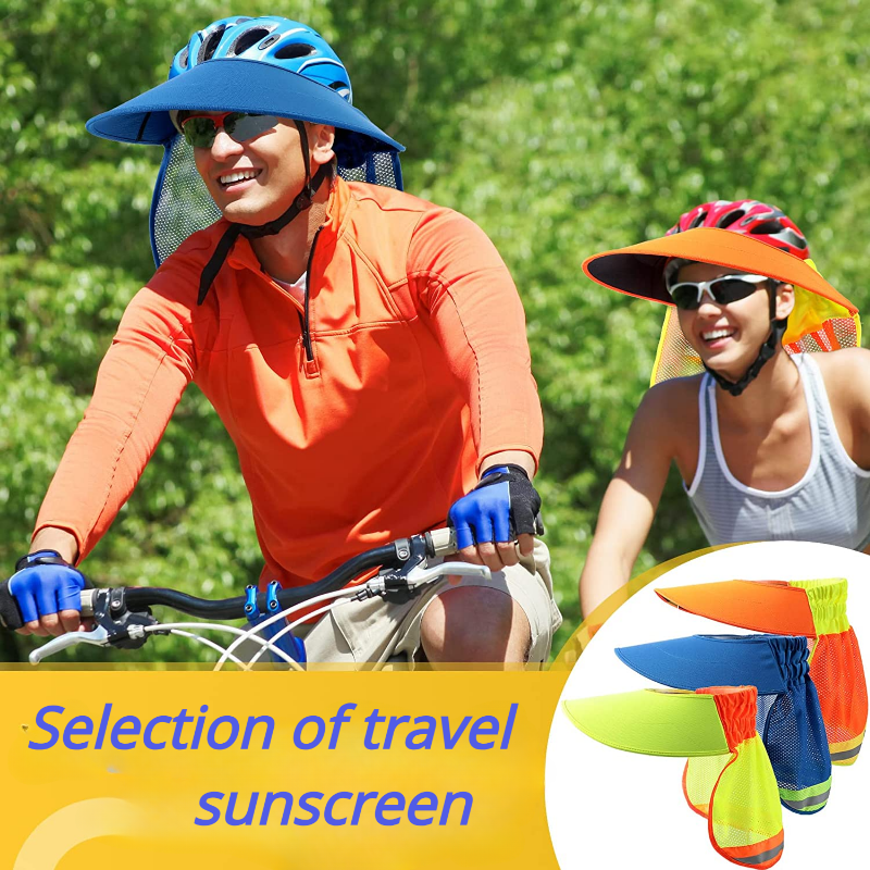 Cycling Sun Shade Cap Men Cooling Sports peaked cap Summer UV ...