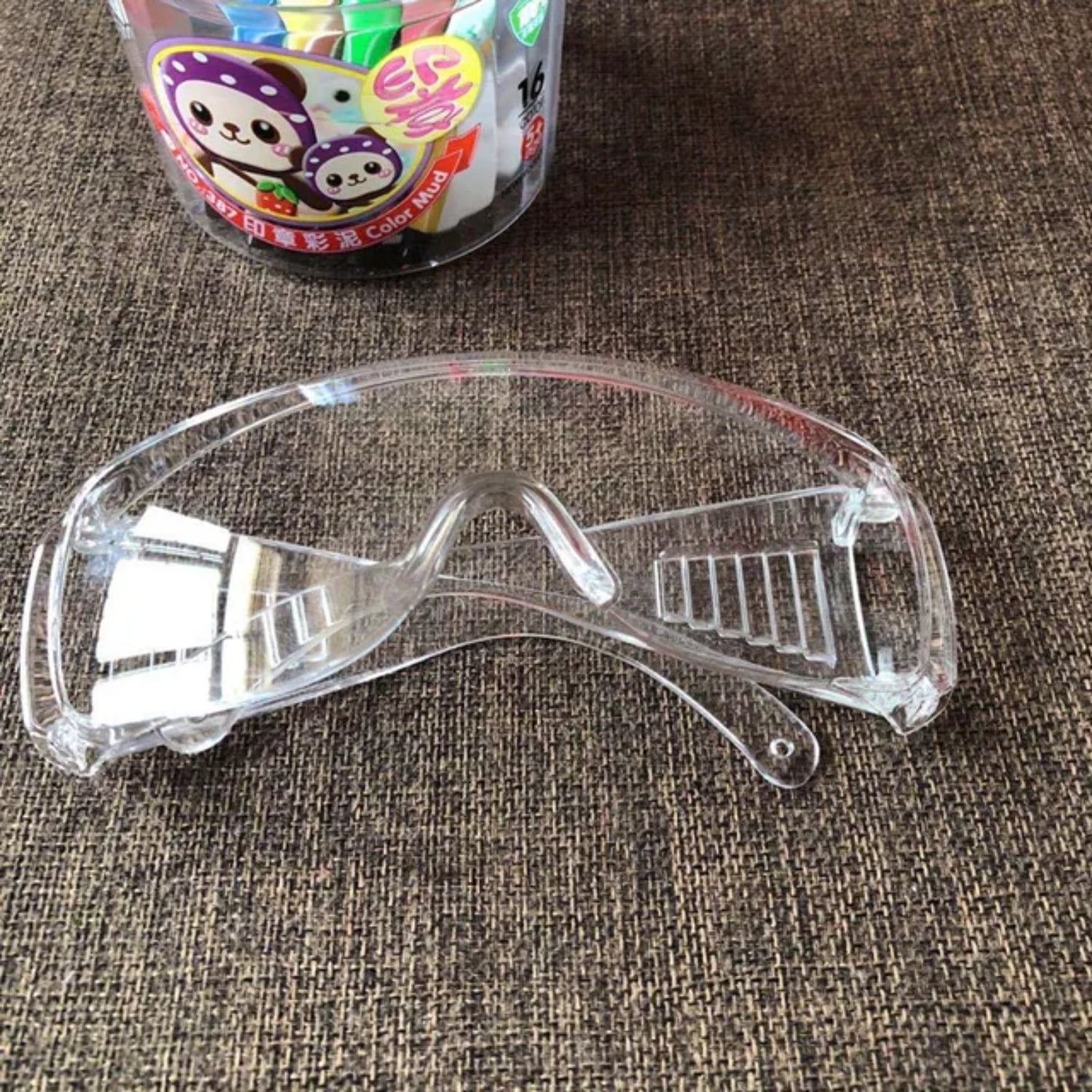 Cycling Sunglasses Unisex Vented Goggles Eye Protection Wind Dust Proof ...