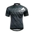 Cycling Tops Men Short Sleeve with Pockets Reflective Bicycle Shirt ...
