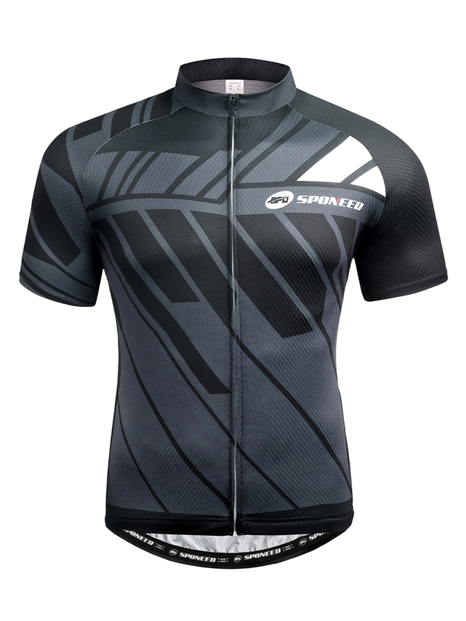 Cycling Jersey Men Mountain Bike Jersey Mens with 3 Rear Pockets Cycle ...