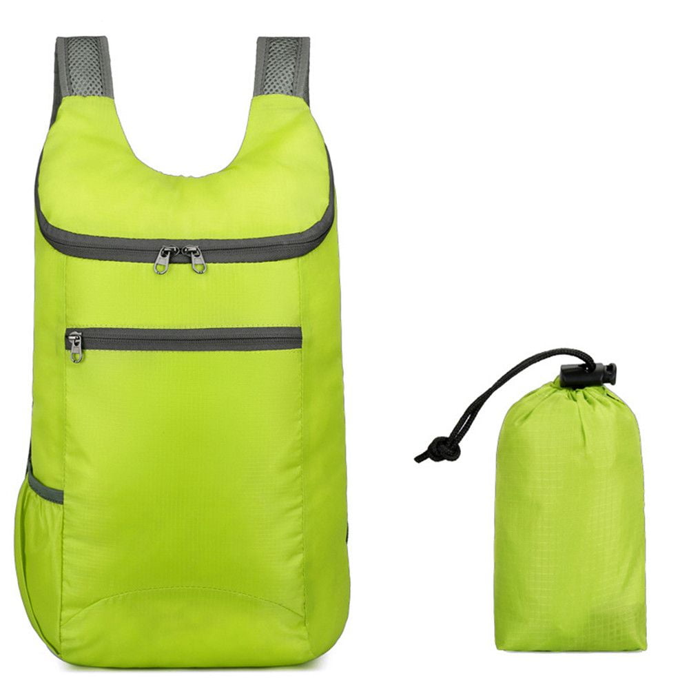 Cycling Unisex Outdoor Waterproof Foldable Backpack Outdoor Folding Bag ...