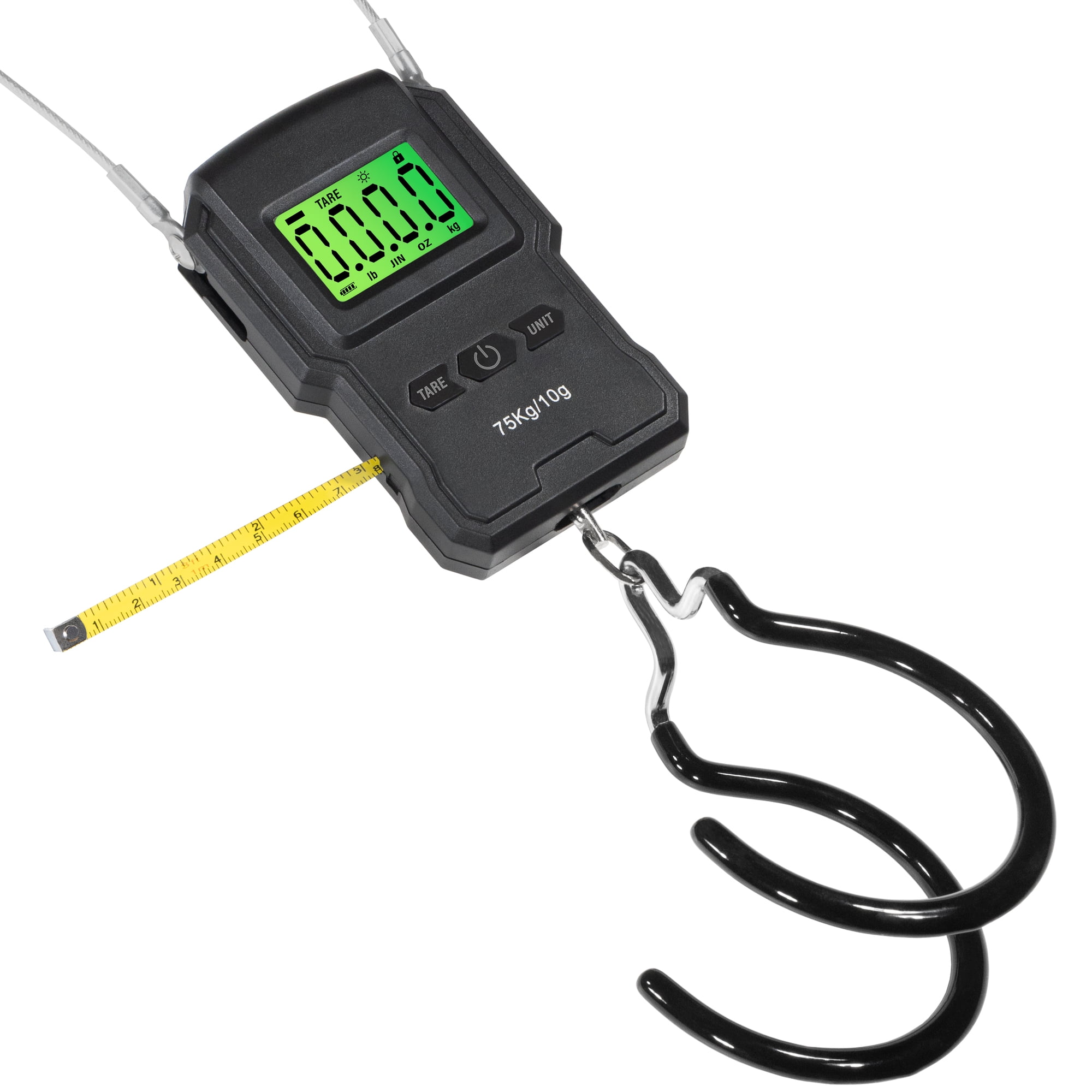 CyclingDeal Digital Bike Scale with Backlit LCD Display & Double ...