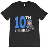 Cyclist Boy 10th Birthday Boy BMX Bike Cycling Cyclist Boy Raglan G17032 Unisex T-Shirt, Up to ...