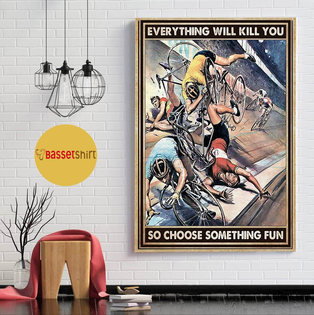 Cyclist racing fail everything will kill you choose something fun ...