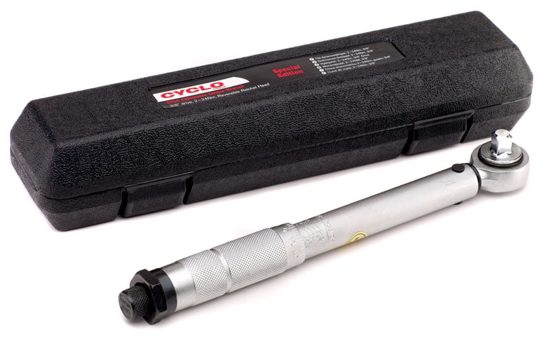 Cyclo 1/4" Drive Torque Wrench (2-24nm) With Tools - Walmart.com