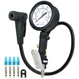 CycloSpirit Universal 3" Dial Inflator for Bicycles and Cars, Air ...