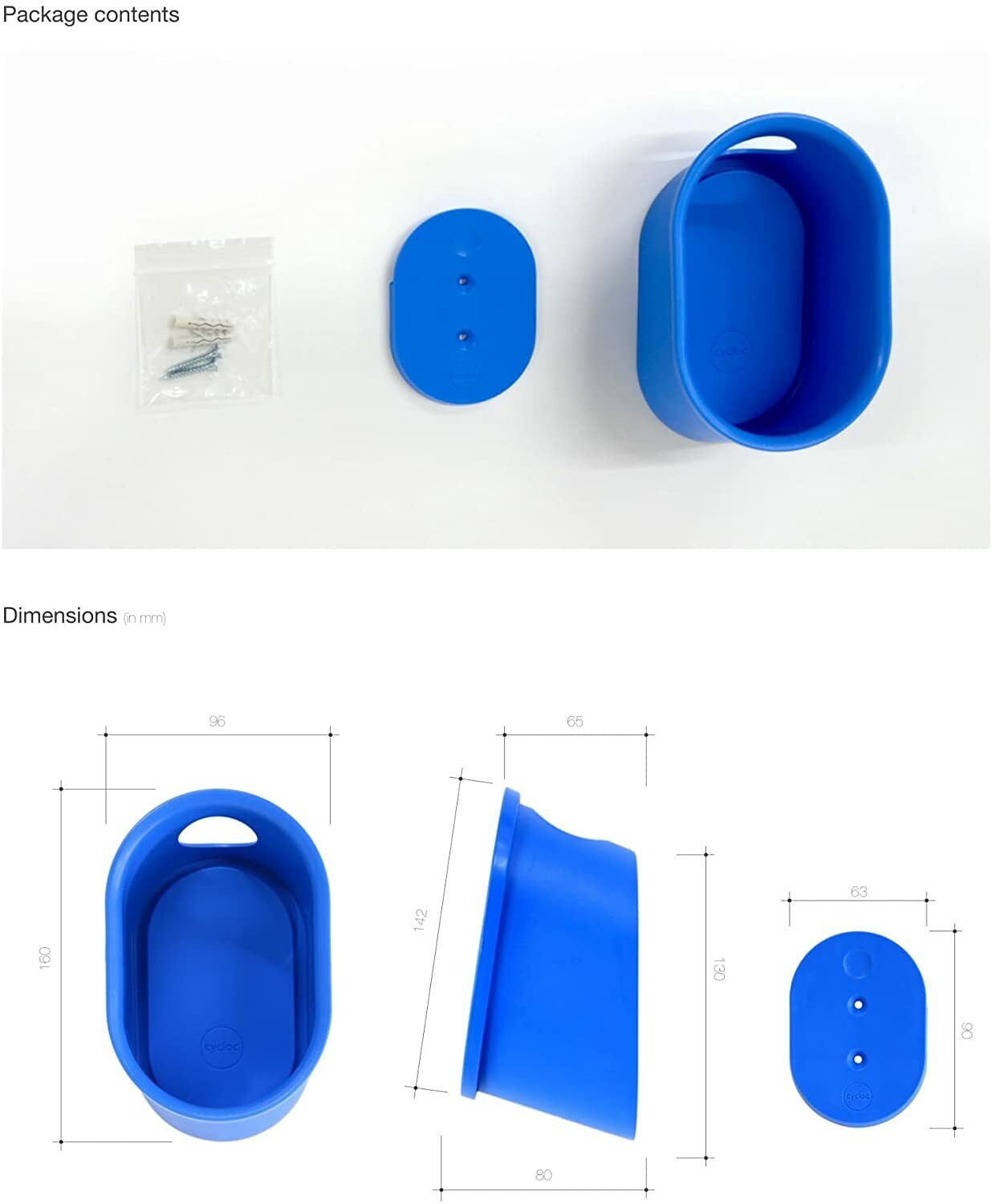 Cycloc Loop Elegant Wall Mount Helmet and Accessory Bike Storage ...