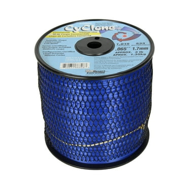 Cyclone CY065D1/2 0.065" x 300' Commercial String Trimmer Line Blue ...