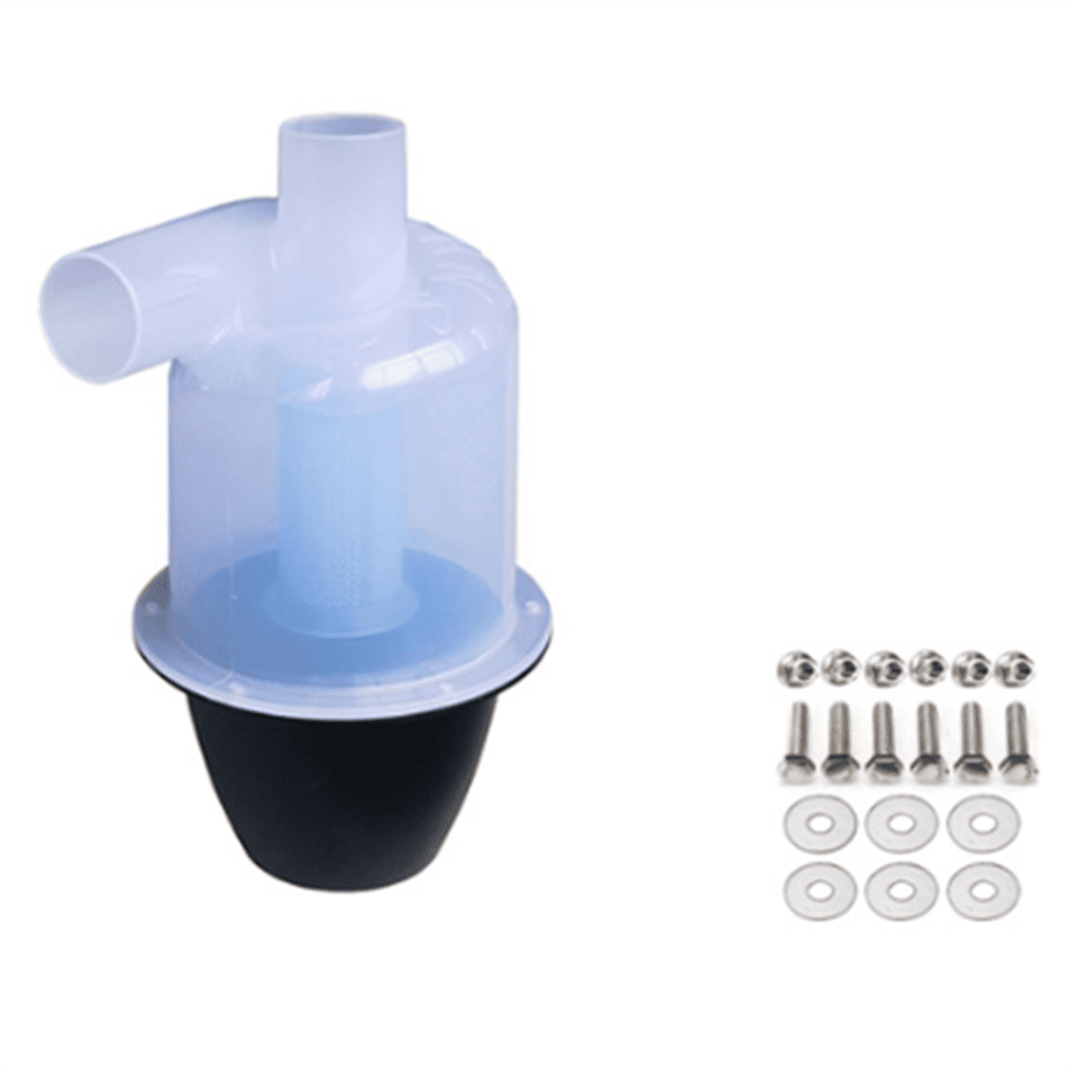 Cyclone Dust Collector (50ST10, Clear, Turbocharged) plastic - Walmart.com