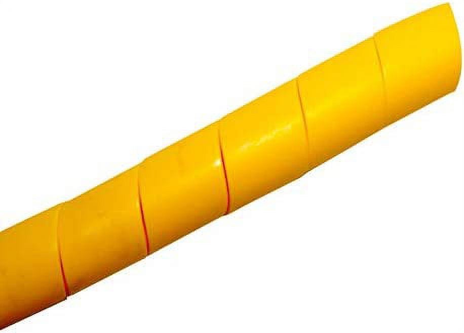 Cyclone Heavy Duty Hydraulic Hose Spiral wrap - 3/4" Diameter - Yellow ...