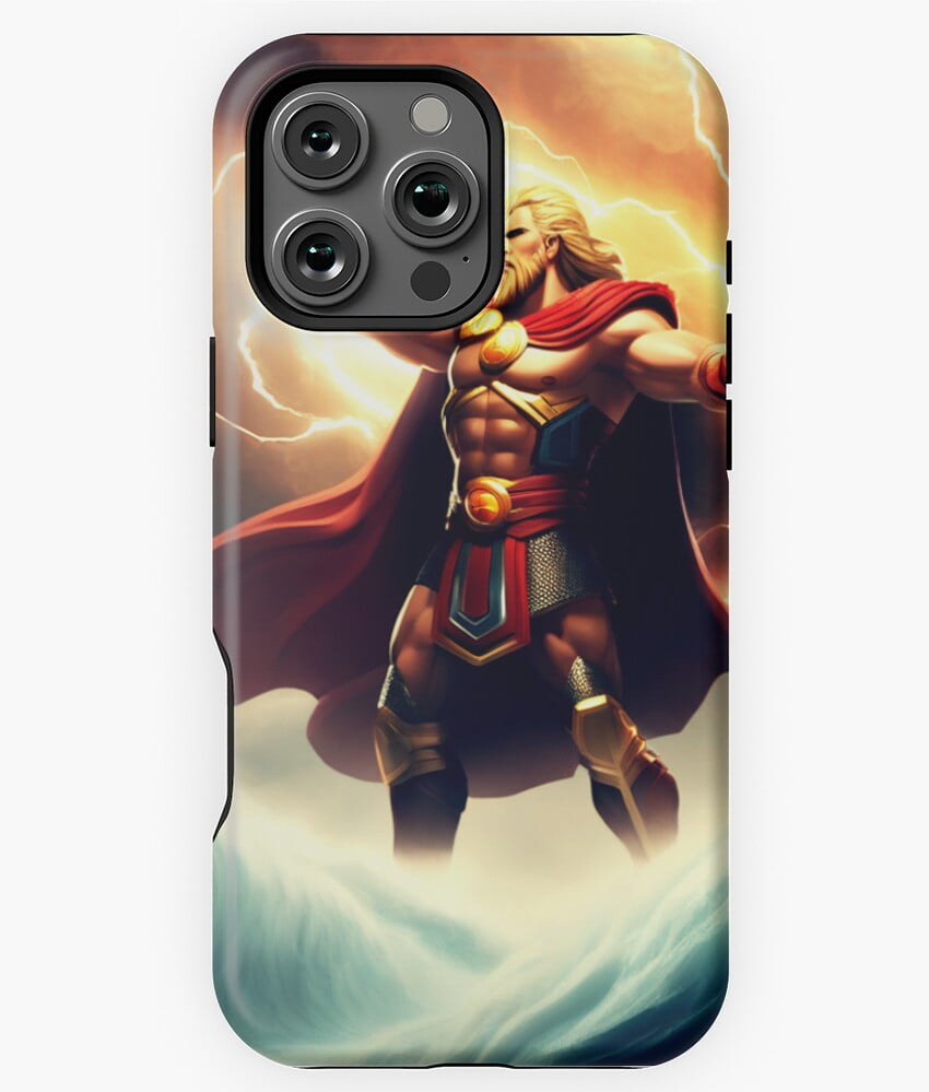 Cyclone Milton as Warrior Superhero Phone Case for iPhone 16 15 14 13 ...