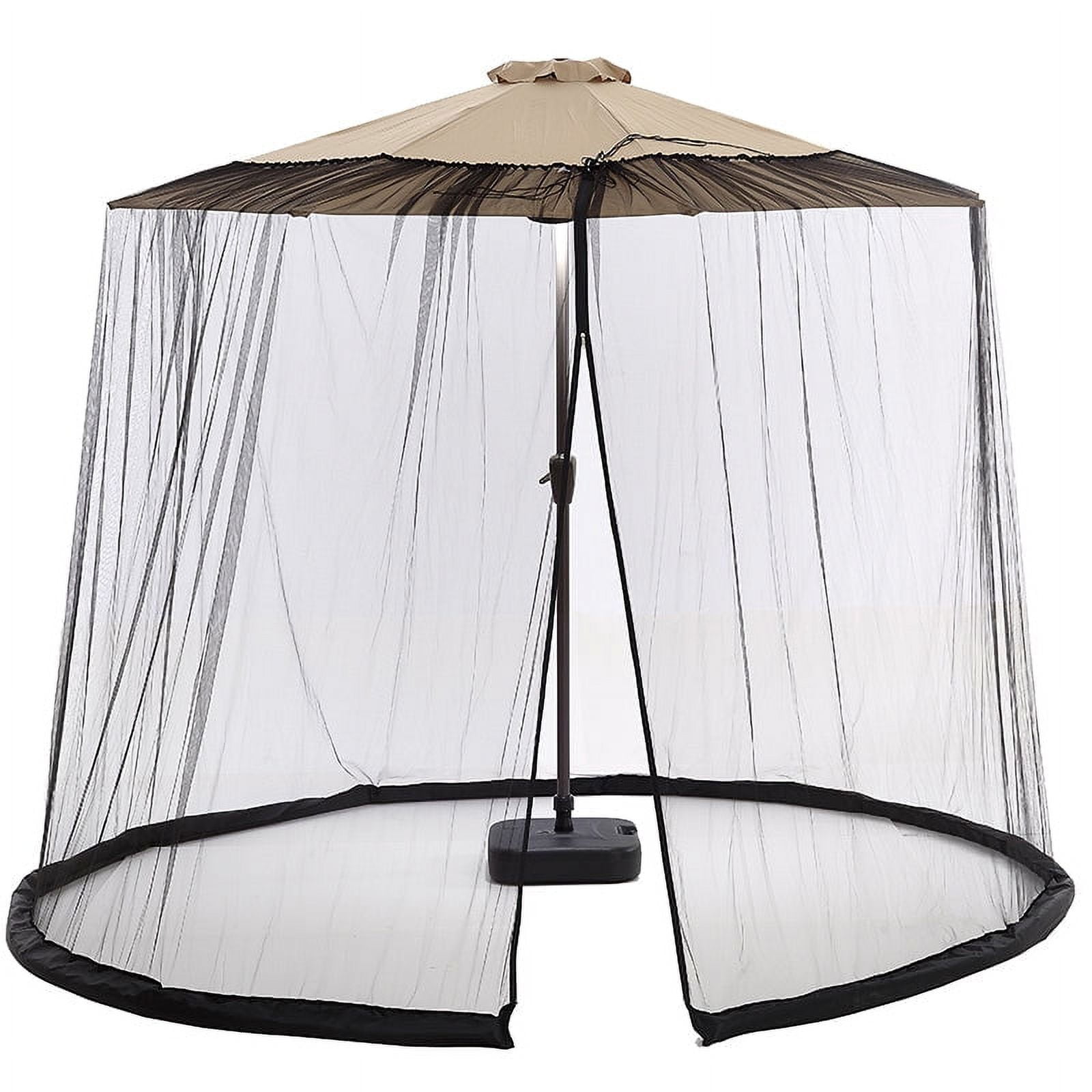 Cyclone Sound 9ft Outdoor Enclosure Patio Umbrella Bug Screen, Yard ...