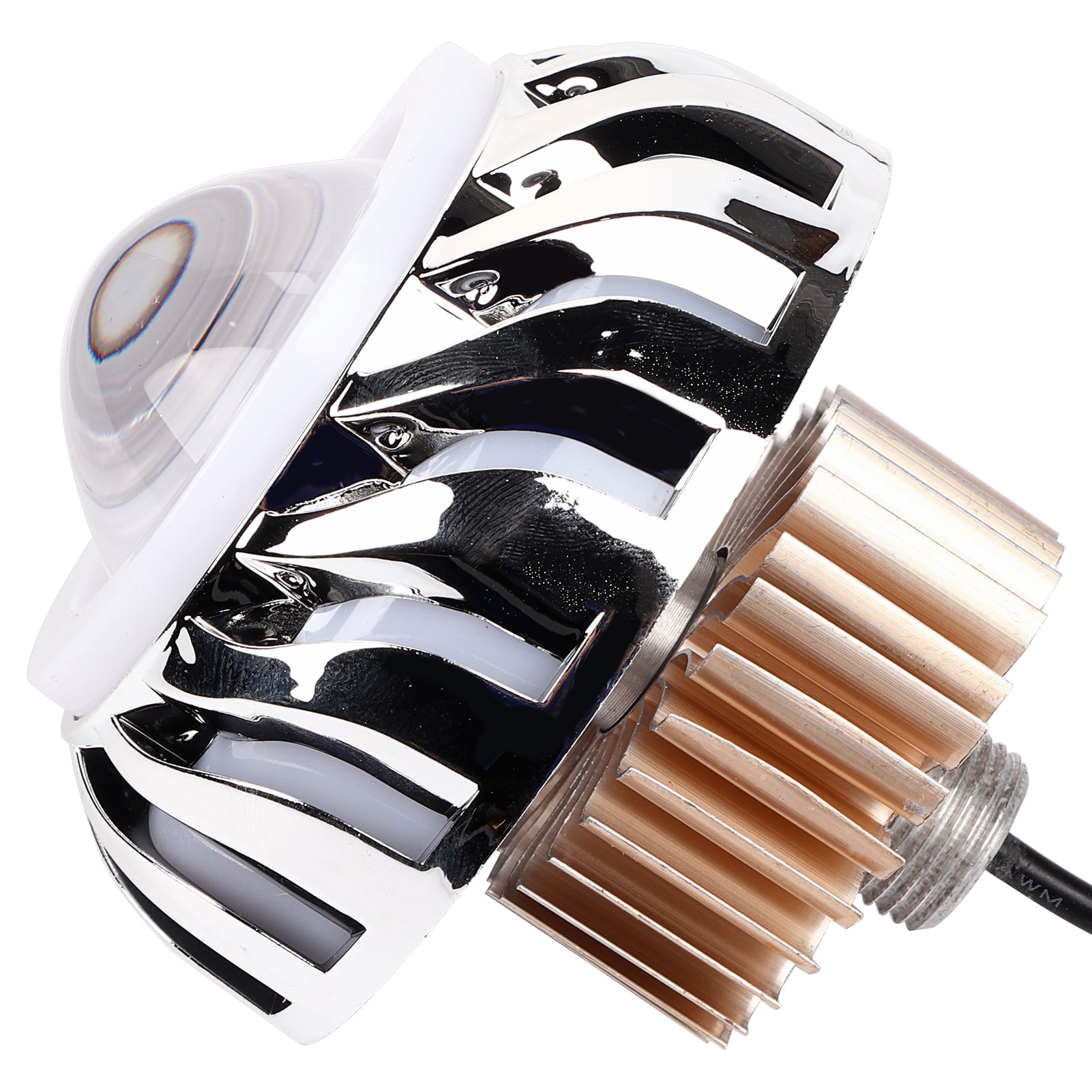 Cyclone-Style Motorcycle Headlight Projector Lens Revolutionary Dual ...