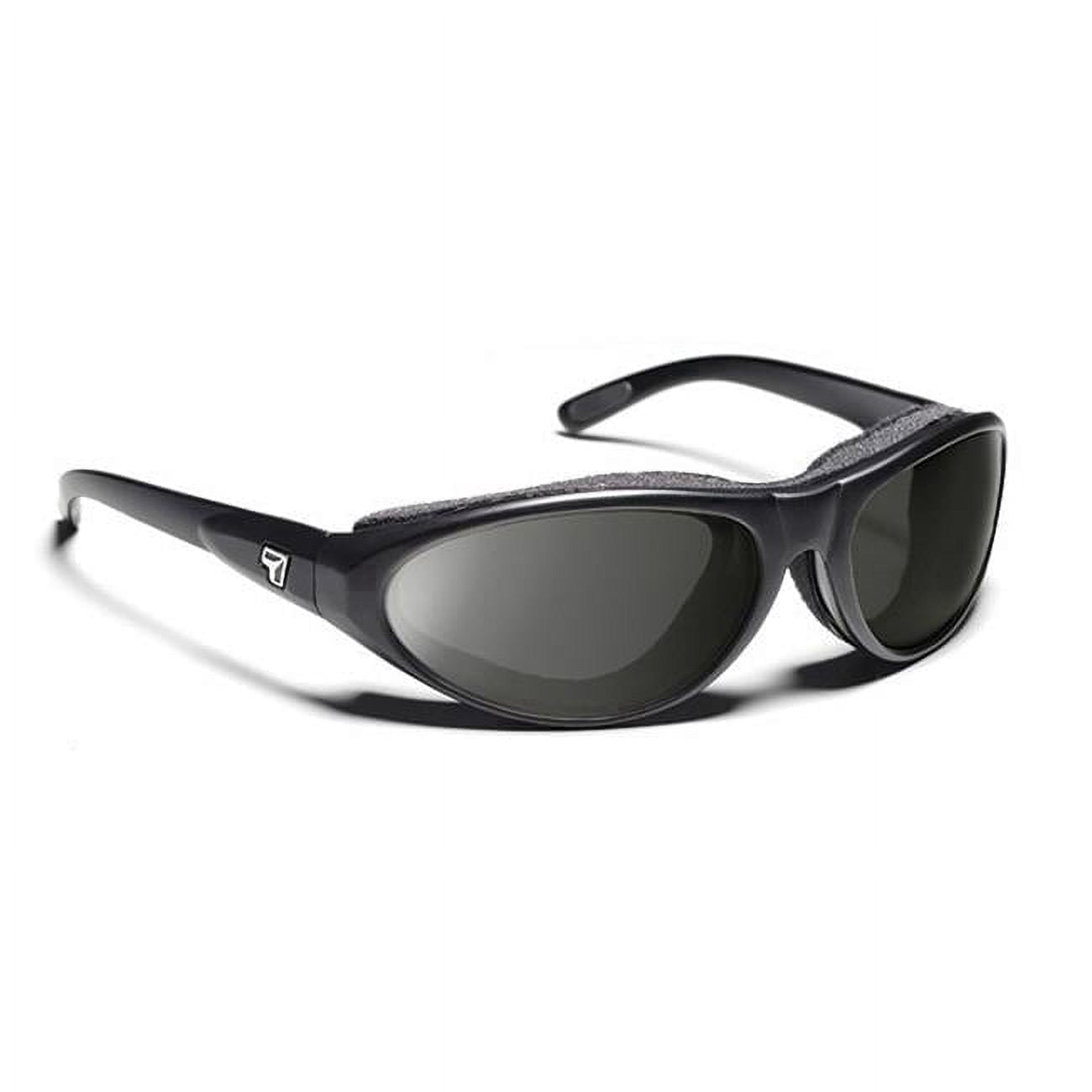 7eye Cyclone Wind-Blocking Padded Sunglasses for Outdoors, UV400, Gray ...