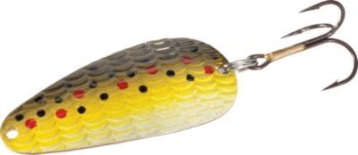 Cyclone Wobbler Casting/Trolling Spoon, 1 1/2", 1/6 oz, Brown Trout ...