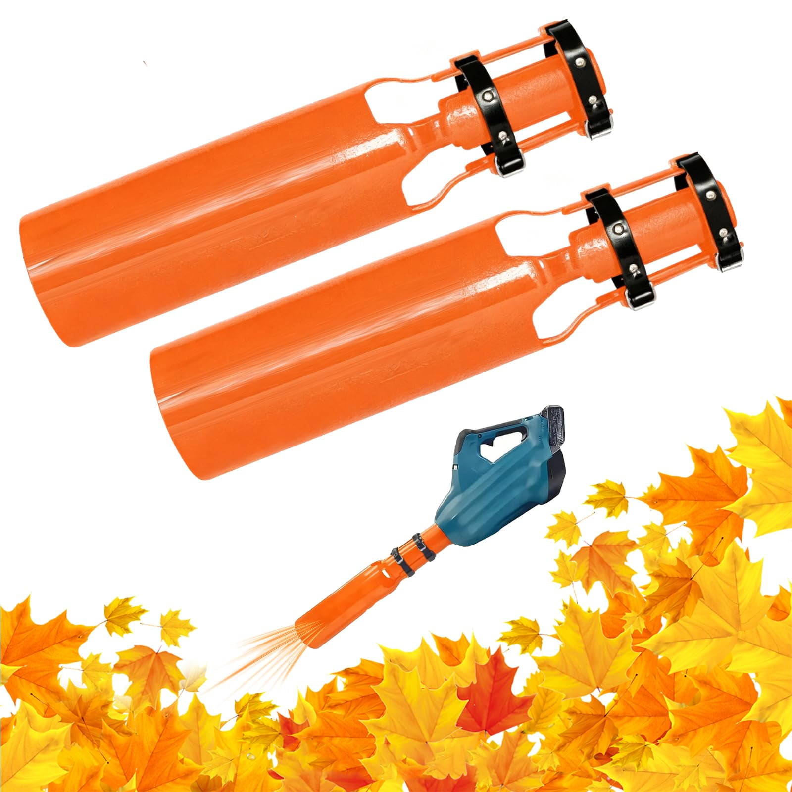 Cyclone2x Airflow Amplifier - 2nd Generation Leaf Blower Air Booster ...