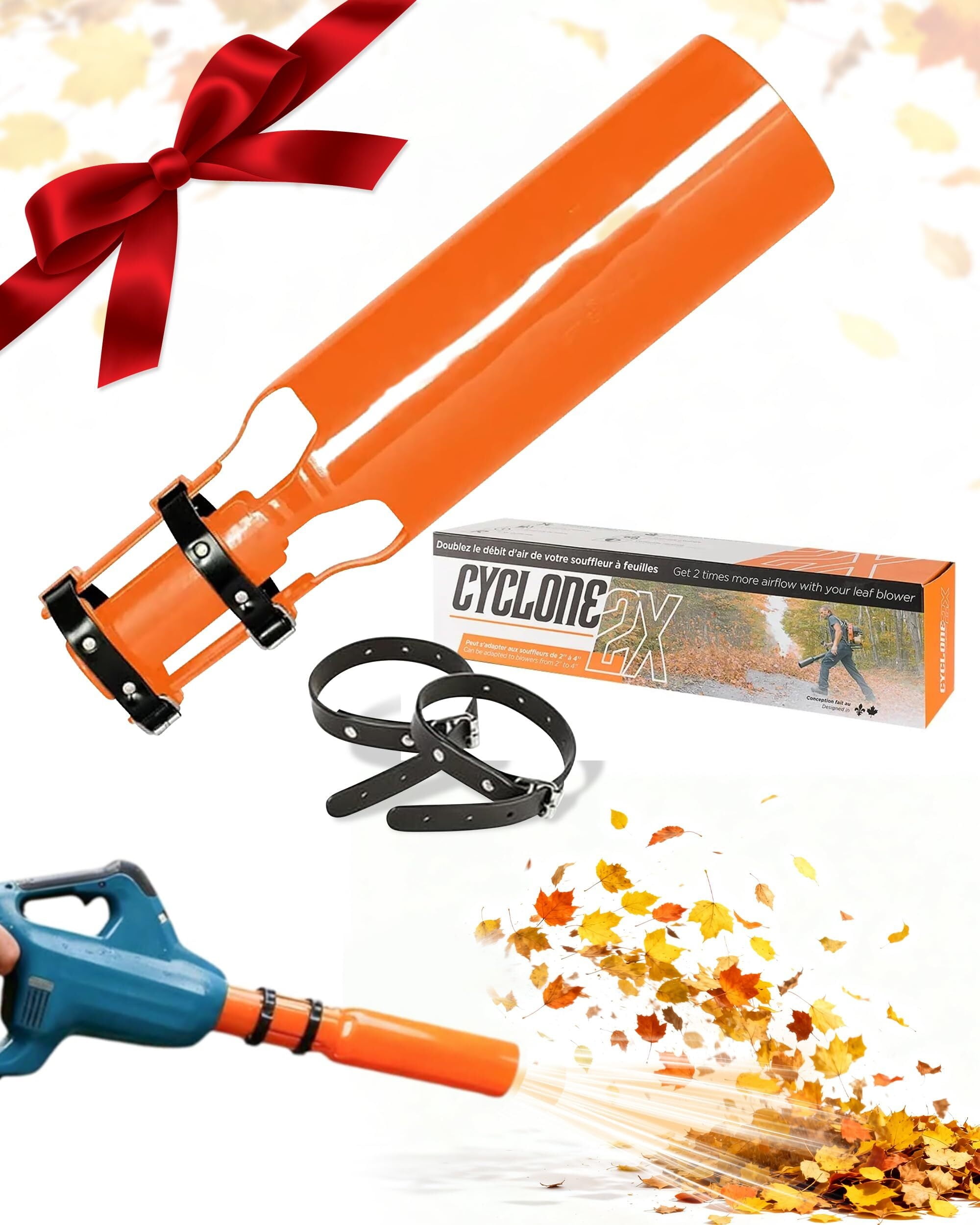 Cyclone2x Blower Attachment Supercharge Your Blower, 2nd Generation ...