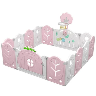 Kidzone Baby Playpen, 8-Panel Safety Gate, Child Activity Center, ASTM ...