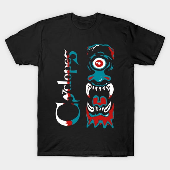 Cyclopes Mythical One Eyed Monster Retro Fantasy Comic Book Style ...