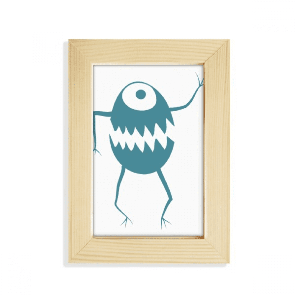 Cyclops Alien Creature Desktop Display Photo Frame Picture Art Painting ...