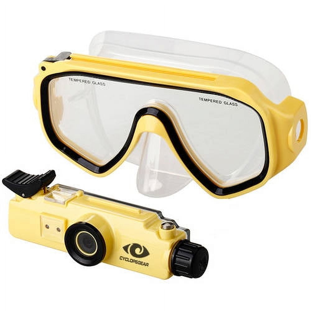 CyclopsGear Scuba CG 720 Dive - Action camera - scuba mask - 720p ...