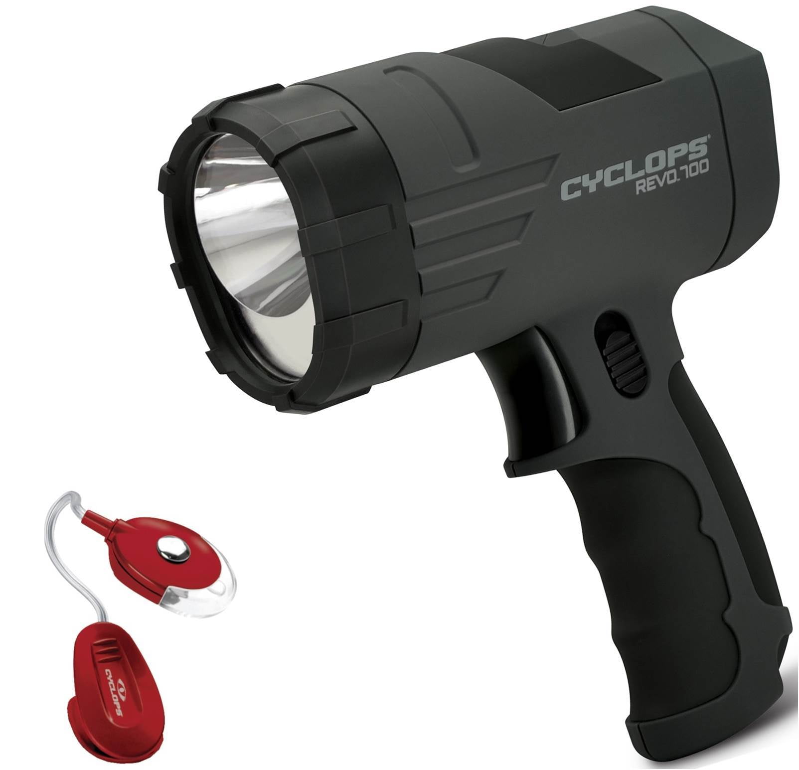 Cyclops Revo 700 Lumens Handheld Spotlight Rechargeable Hi Power Luxeon ...