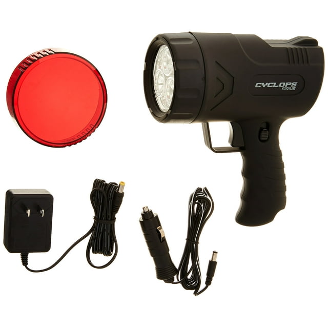 Cyclops SIRIUS Rechargeable Handheld Spotlight, 300 Lumens, includes ...