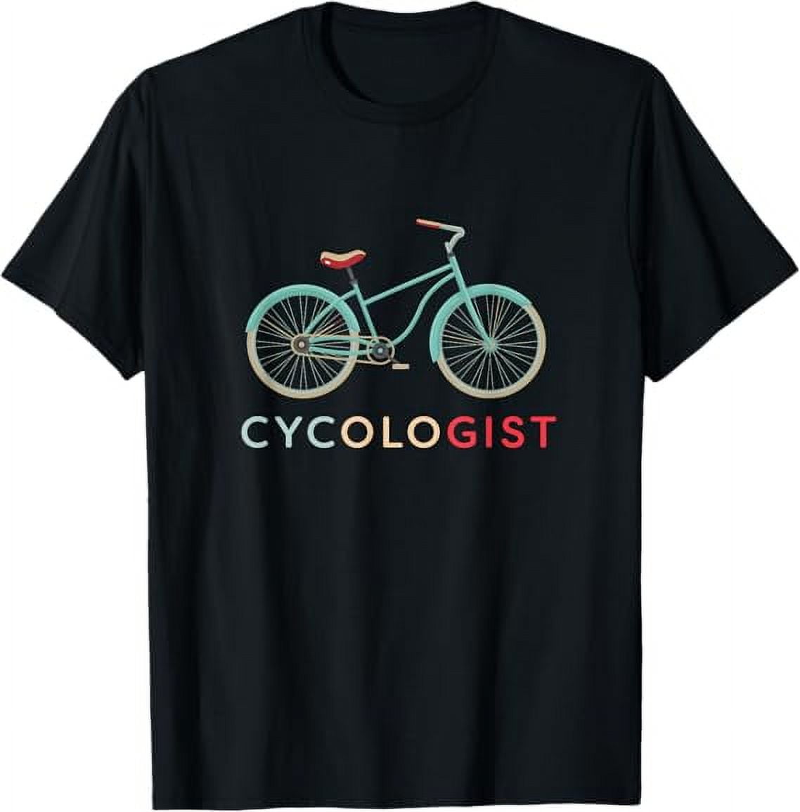 Cycologist Funny Vintage Bicycle design - Bike Cyclists Gift T-Shirt ...