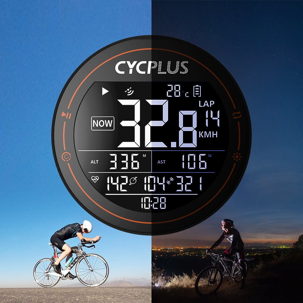 Cycplus M2 Bicycle Computer Wireless Ant+ Gps Bluetooth Waterproof ...