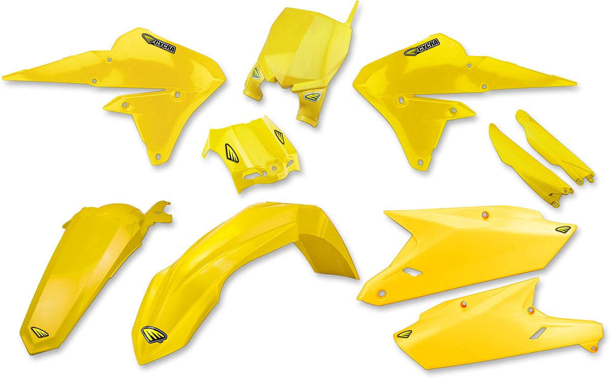 Cycra Complete Gold Plastic Powerflow Body Kit (1CYC-9312-66) - Walmart.com