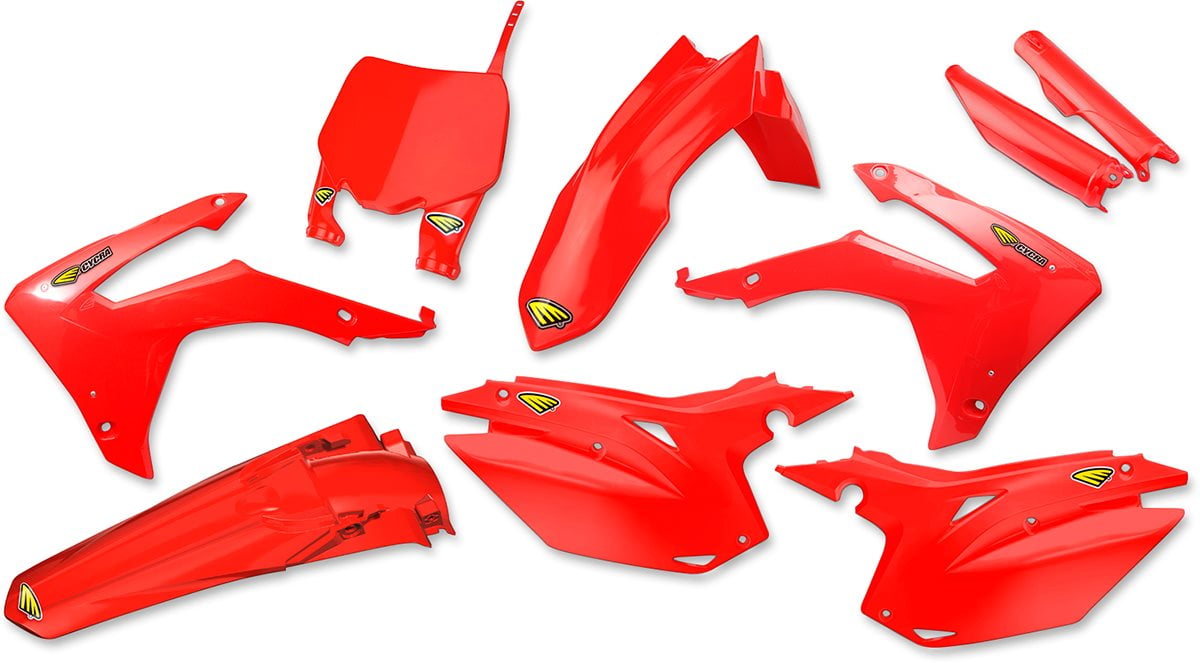 Cycra Complete Powerflow Red Plastic Body Kit (1CYC-9311-33) - Walmart.com