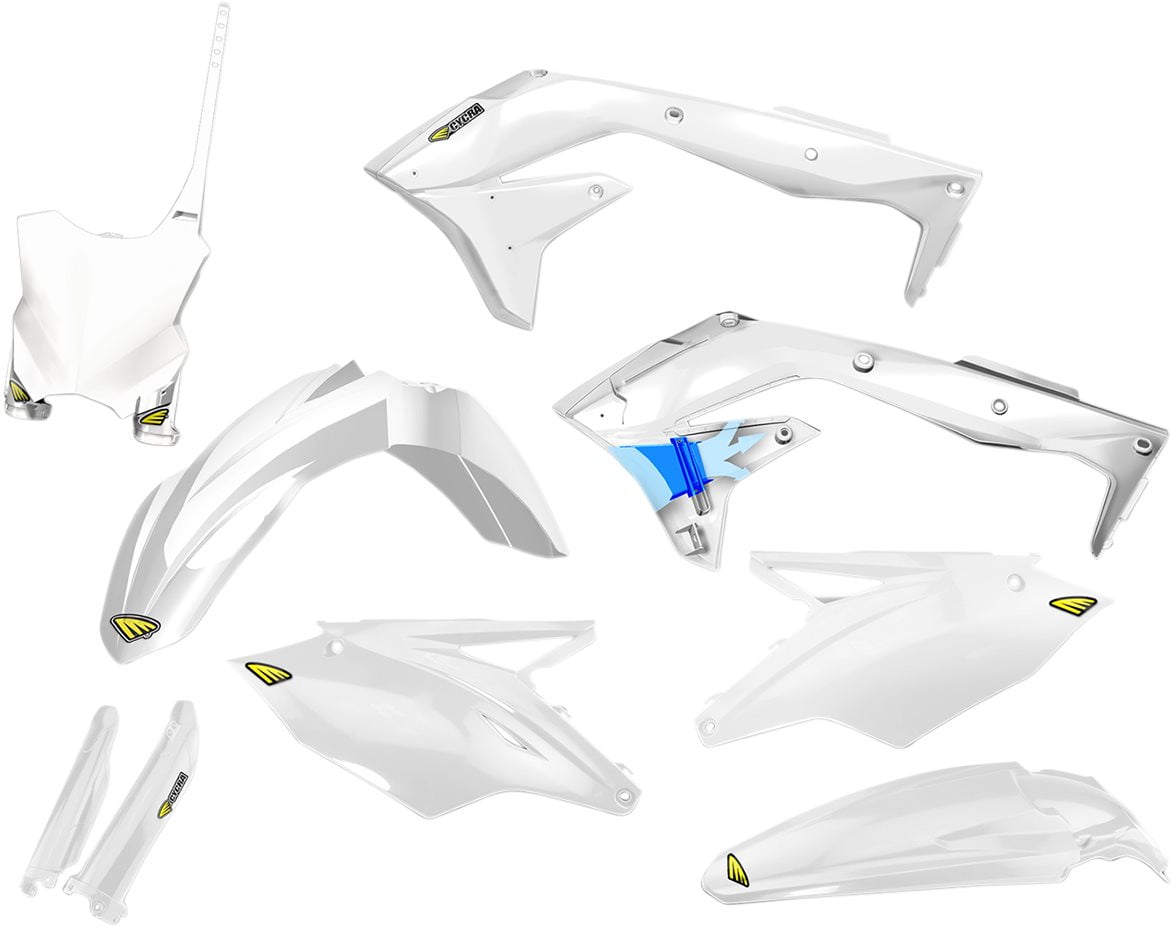 Cycra Complete White Plastic Powerflow Body Kit (1CYC-9318-42 ...
