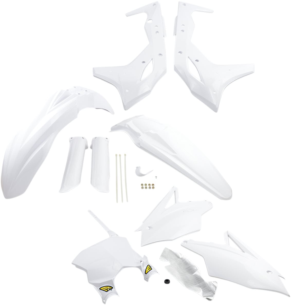 Cycra Complete White Plastic Powerflow Body Kit (1CYC-9319-42 ...