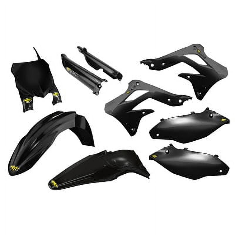 Cycra Powerflow Complete Body Kit Black For Kawasaki - Walmart.com
