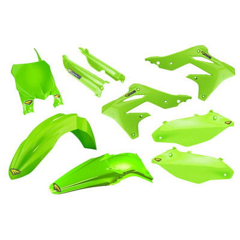 Cycra Powerflow Complete Body Kit Green For Kawasaki - Walmart.com