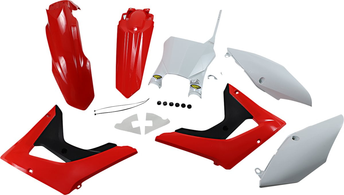 Cycra Red/White/Black Complete Plastic Body Kit (1CYC-9428-00 ...