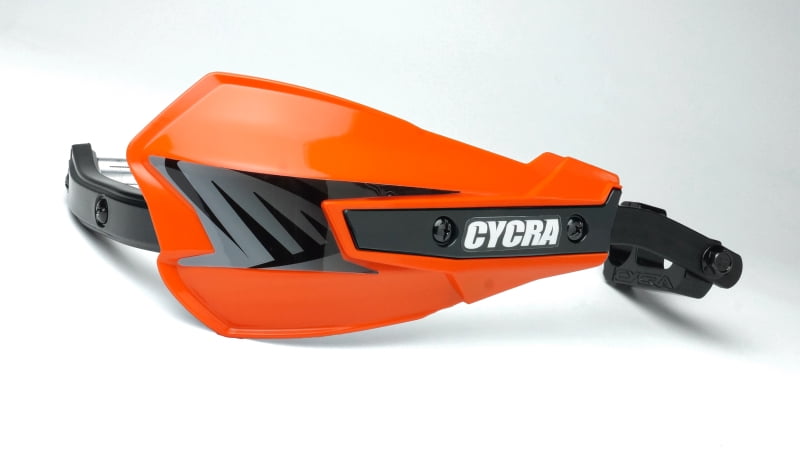Cycra Vortex Hand Guard/w Universal U-Clamps - Orange - Walmart.com