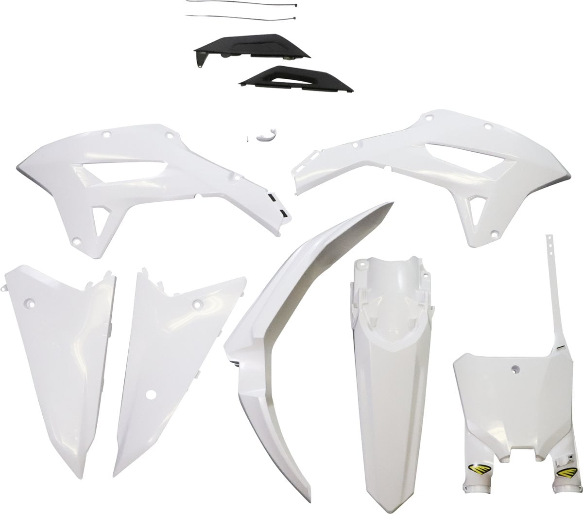 Cycra White/Black Complete Plastic Body Kit (1CYC-9432-237) - Walmart.com