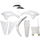 Cycra White/Black Complete Plastic Body Kit (1CYC-9432-237) - Walmart.com