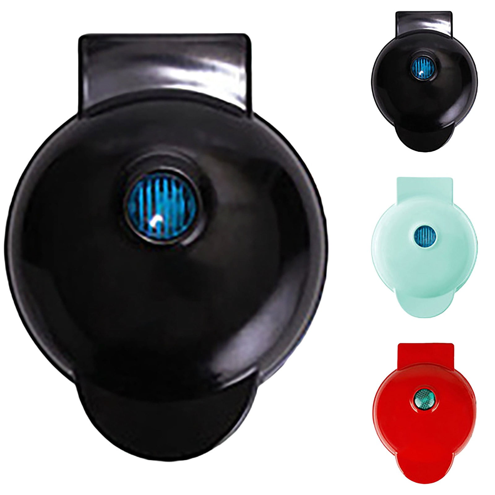 Cyenie Mini Waffle Maker Machine for Individuals, Paninis, Hash Browns ...