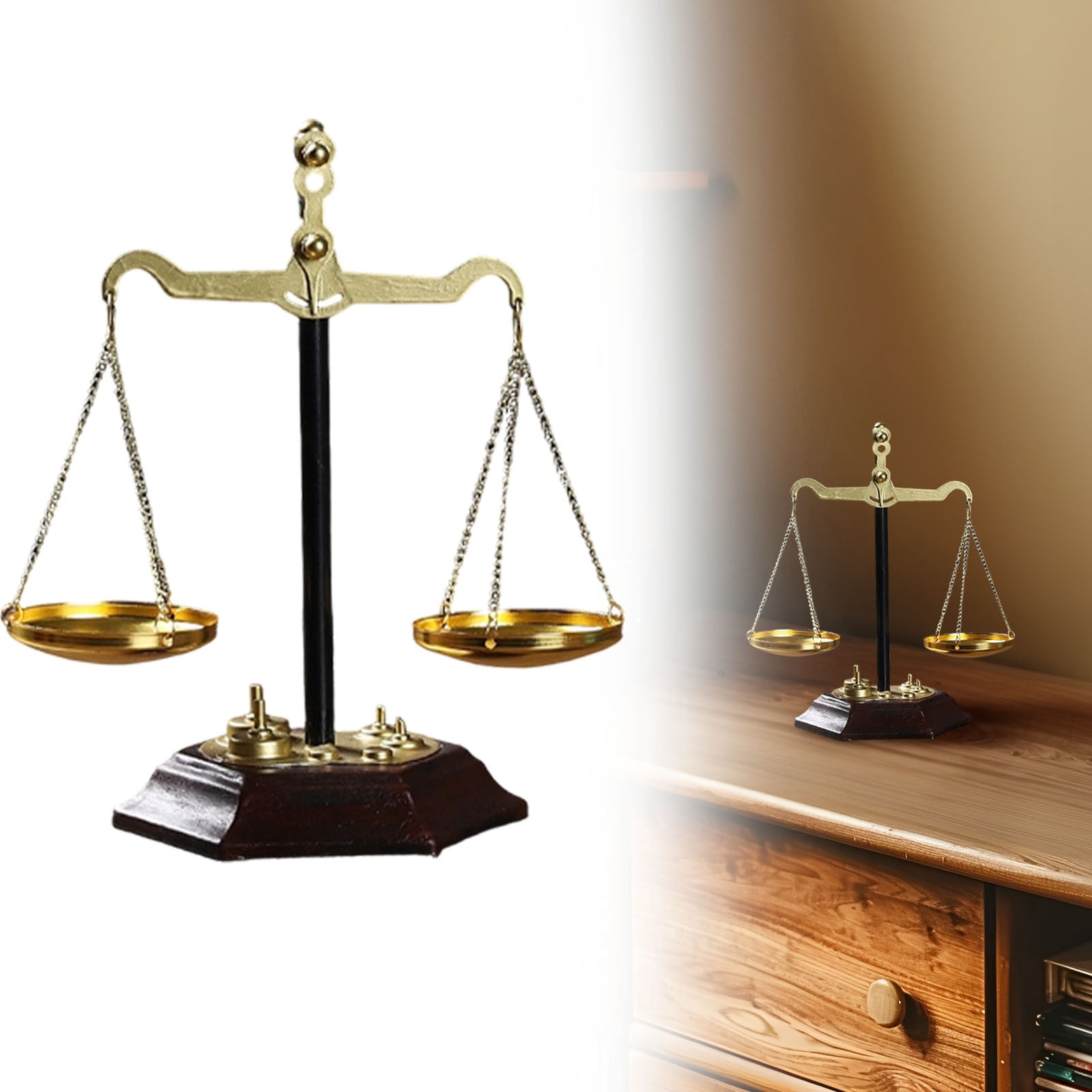 Cyenie Vintage Balance Scale Creative Retro Scale Ornaments, Foyer ...