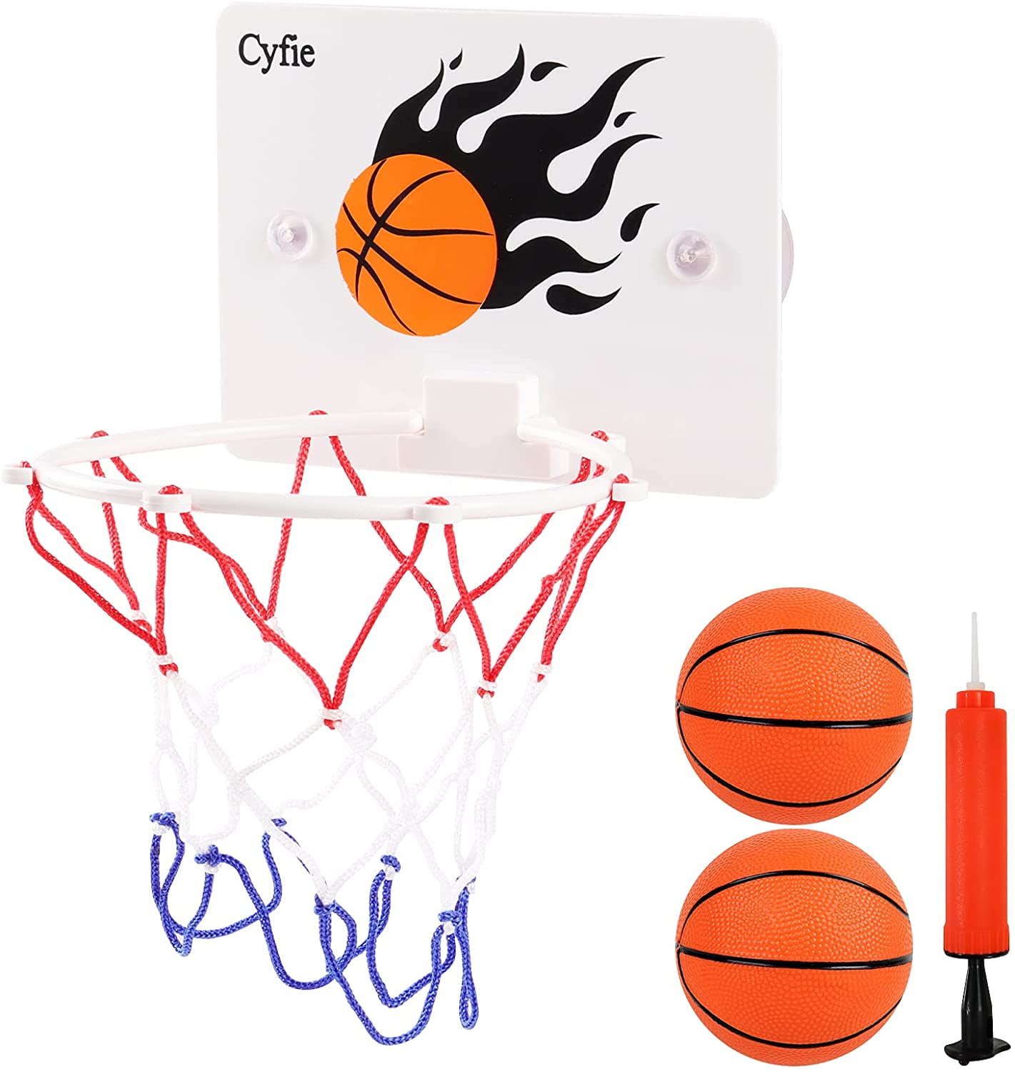 Cyfie Easy Score Bathtub Basketball Hoop Toys,Toddler Kids Dunk Toy and ...