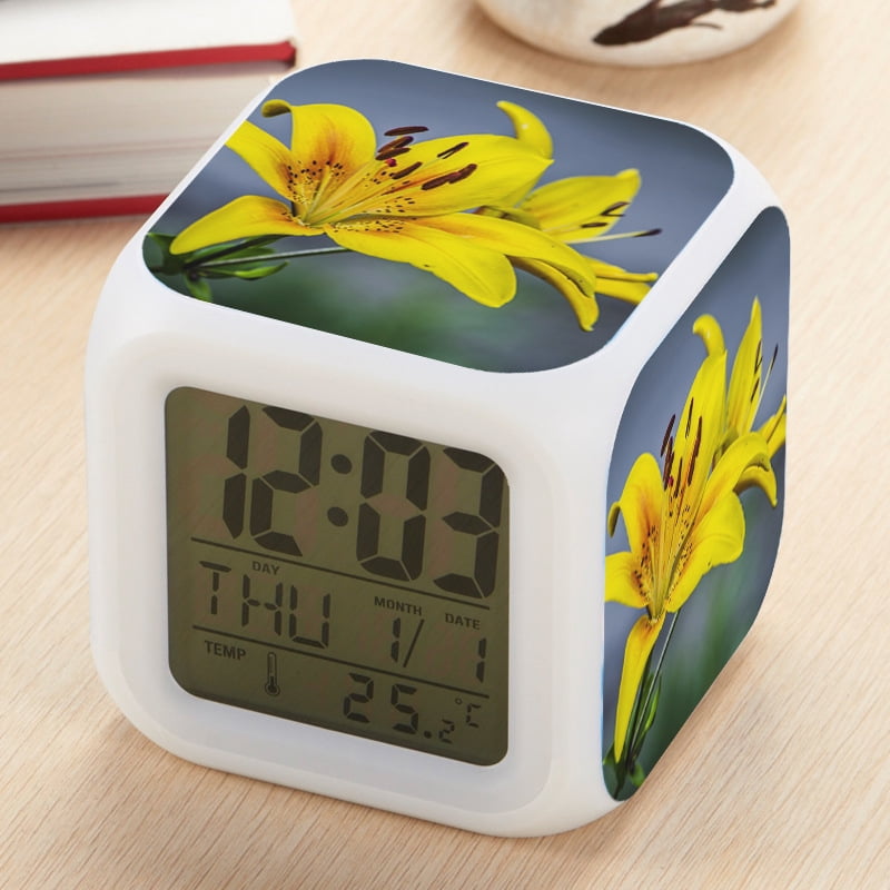 Cyfrowy budzik dla dzieci z dużym ekranem, zmienia - Walmart.com