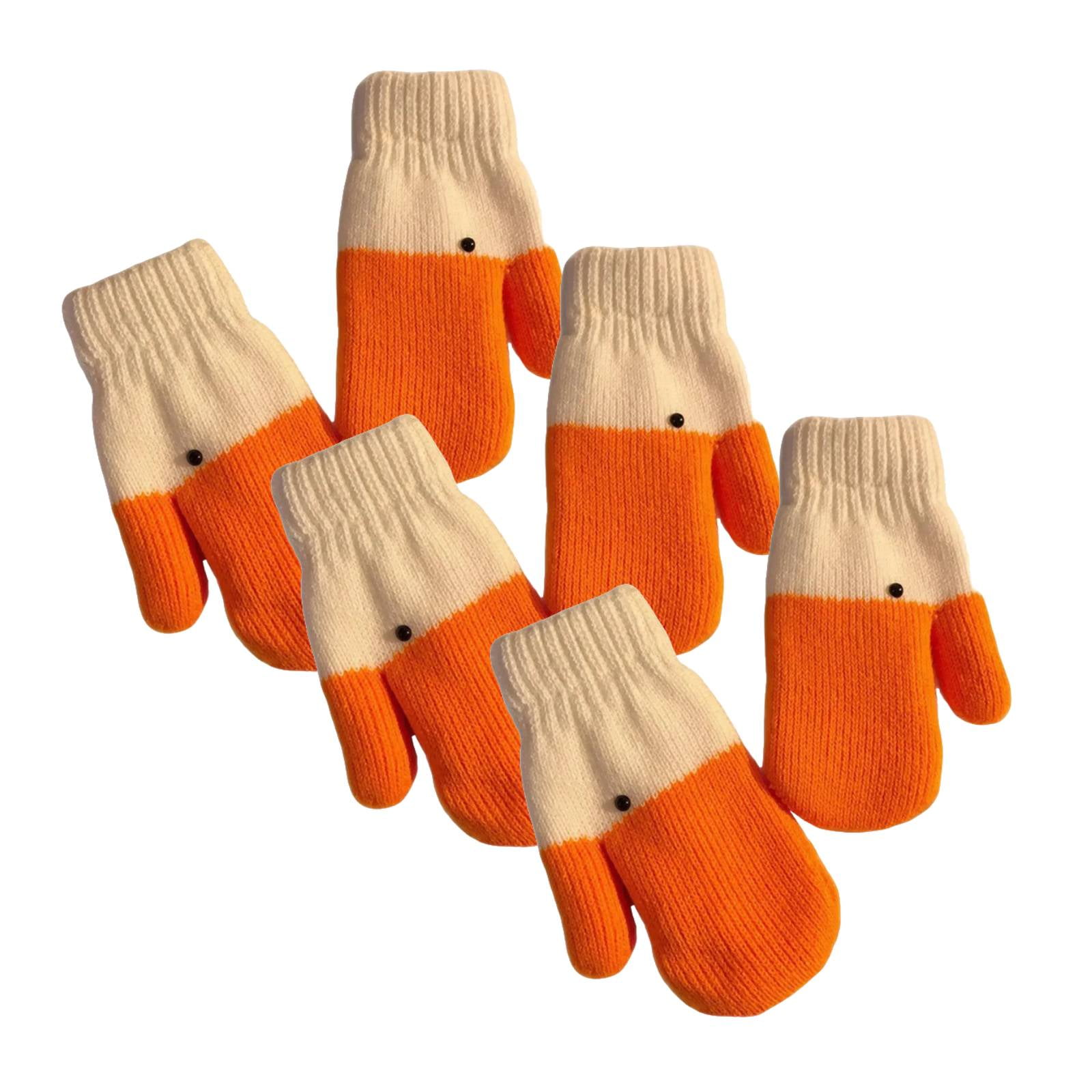 Cyglowse Cute Goose Gloves, Winter Goose Mittens, Funny Novelty Animal ...