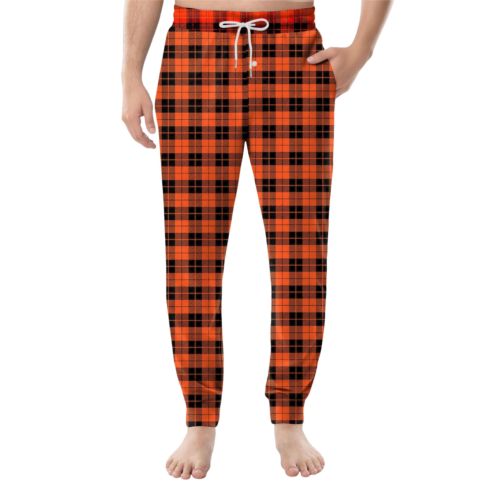 Cyglowse Men's Funny Pajamas Pants Drawstring Elastic Waist Pants ...