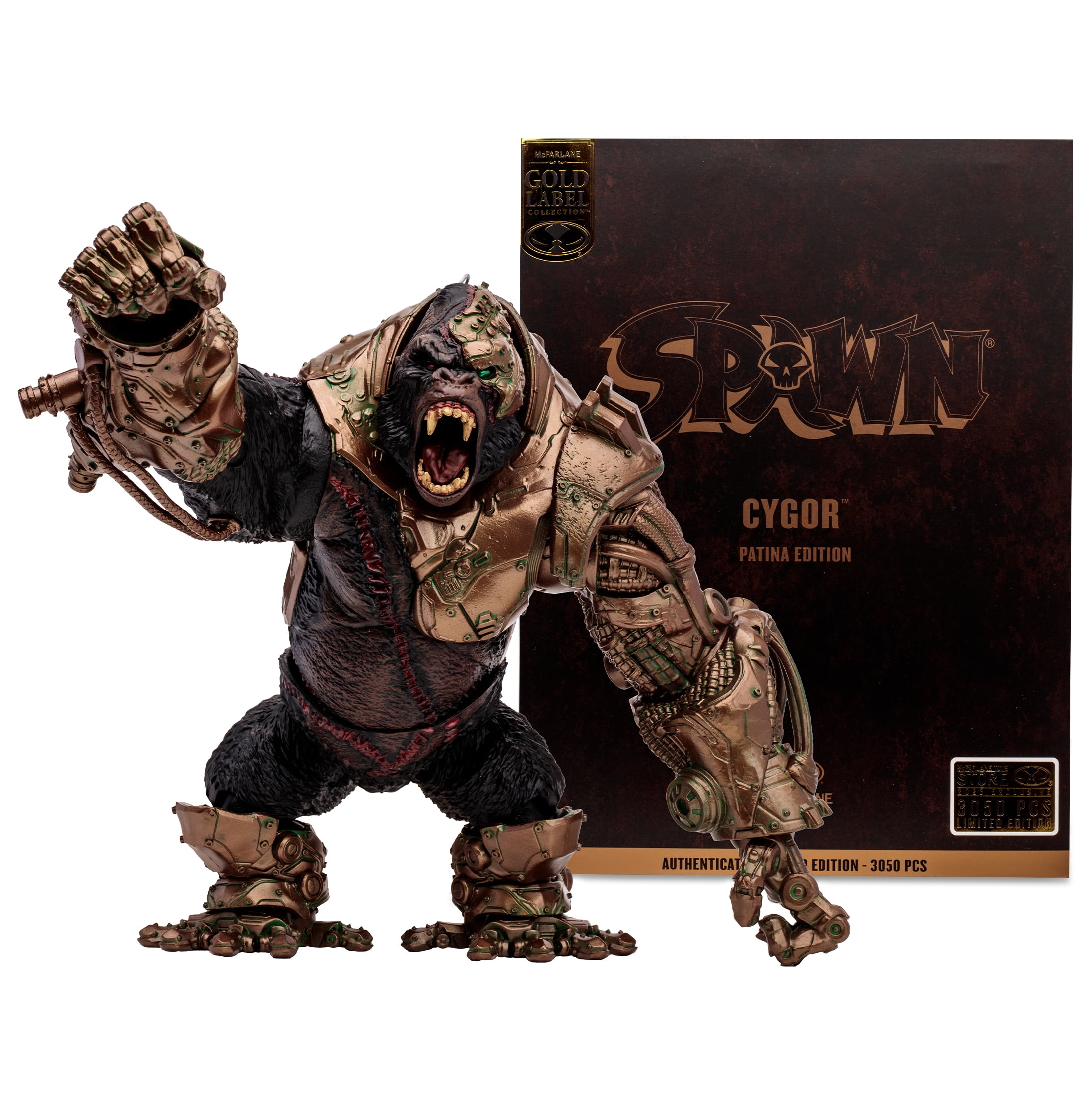 Cygor Patina (Spawn) Gold Label Mega Figure- McFarlane Toys - Walmart.com