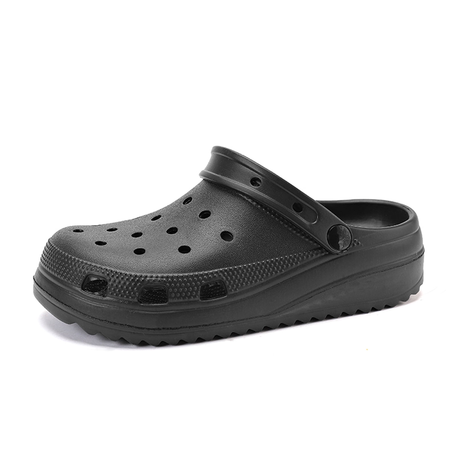 Cyiecw Gardener Platform Clogs Beach Sandals Slippers for Women Slip On ...