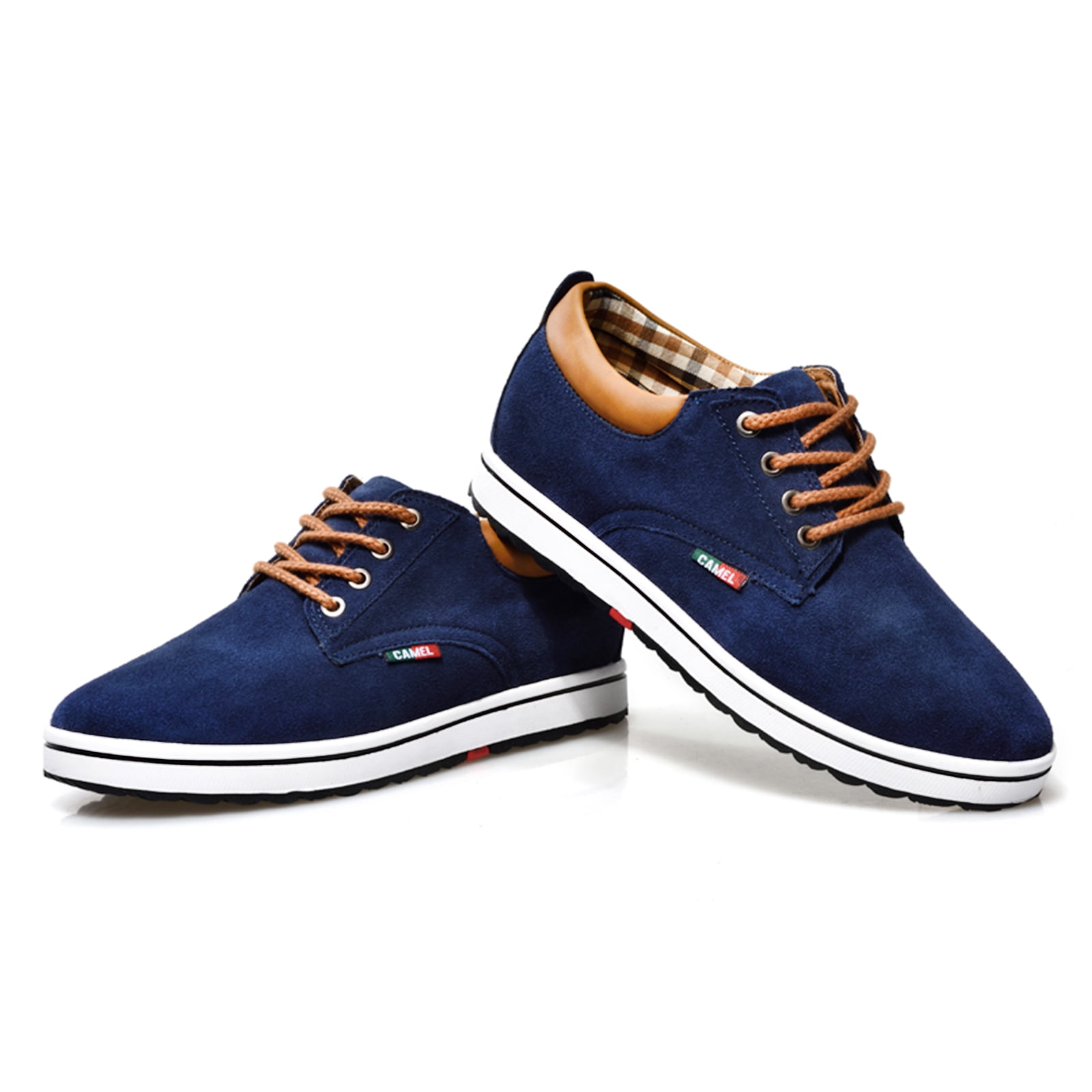 Cyiecw Men's Invisible Height Increasing Elevator Shoes Lace-up Fashion ...